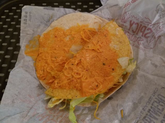 A Closer Look at Taco Bell's Double Stacked Tacos Test Item
