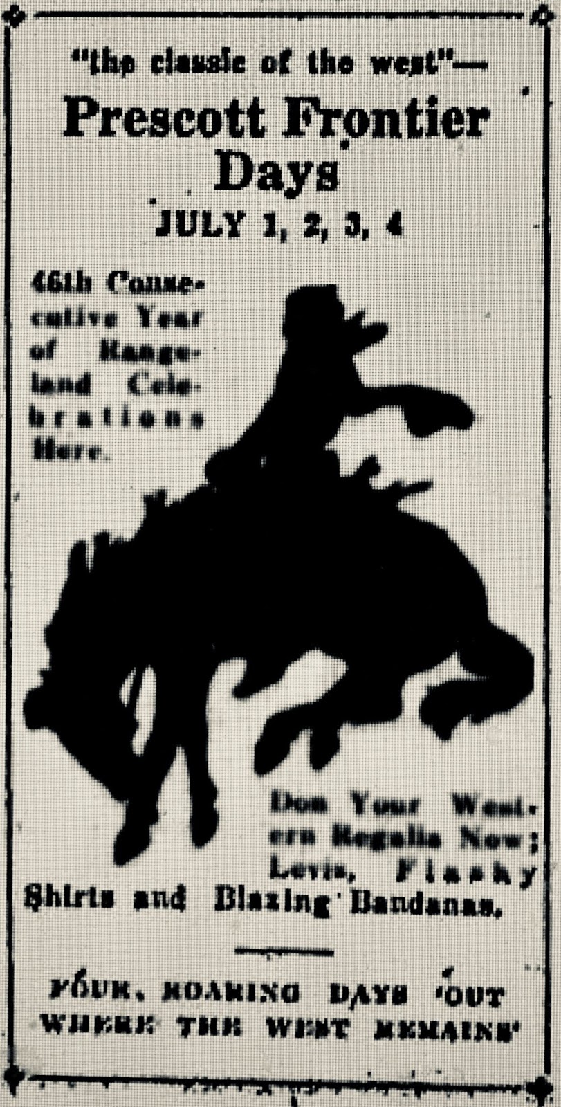 #PrescottAZHistory: Will Rogers Visits the 1933 Frontier Days
