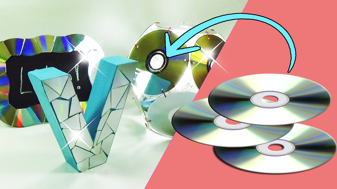 Ecobrisa Manualidades: 3 Ideas para decorar con CDs