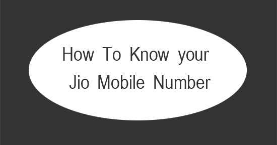 How To Find Jio Sim Mobile Number On Your JioFi