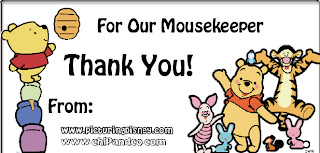 Picturing Disney: Mousekeeping & Tip Envelopes