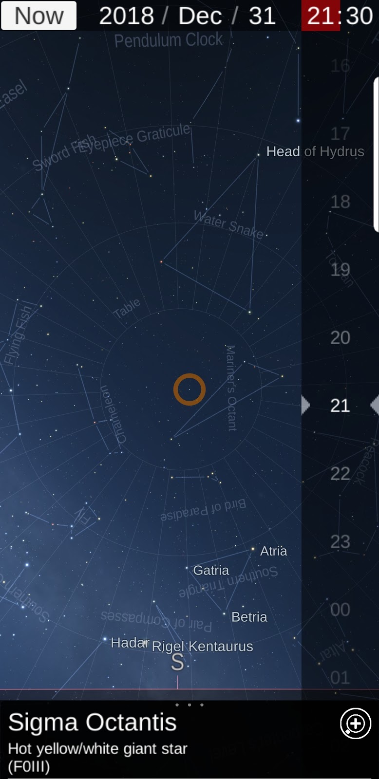 esplaobs: " POLARIS AUSTRALIS " ( SIGMA OCTANTIS ) /// FOTO: ESMERALDA ...
