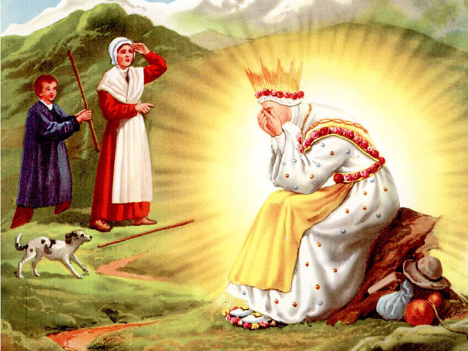 Penampakan Bunda Maria Di La Salette, Perancis (Tahun 1846) | Per ...