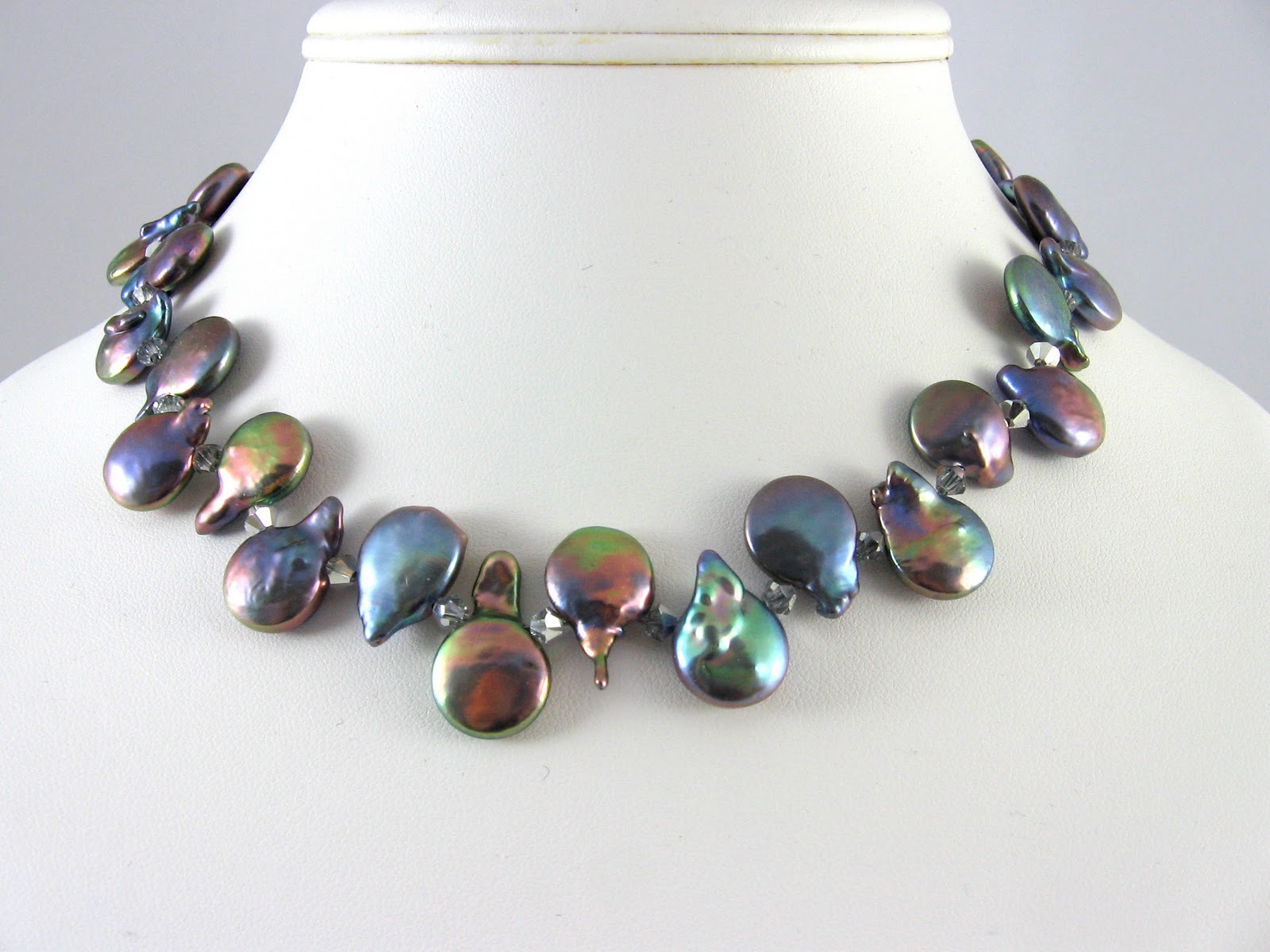 All About Necklaces: Handmade Designer Necklaces - Pearl and Swarovski ...