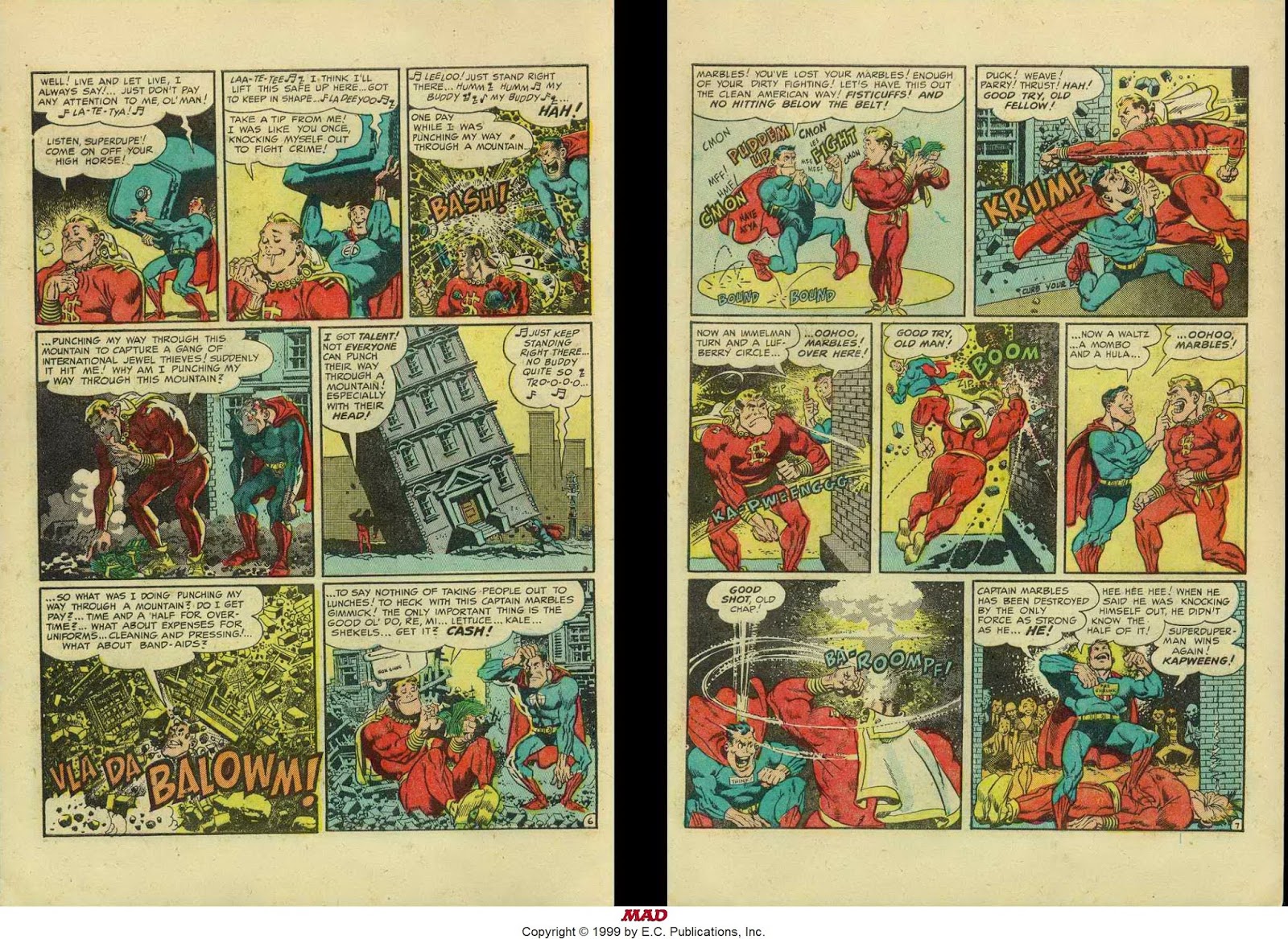 Chicken Fat: SUNDAY FUNNIES!!! MAD's SUPERDUPERMAN