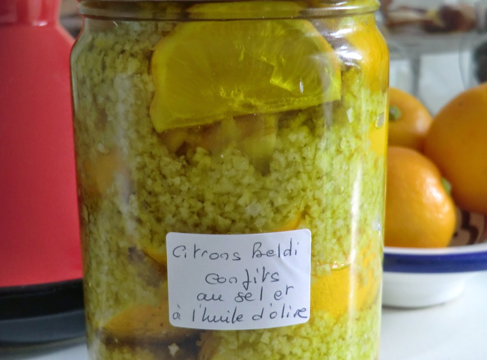 Citrons Beldi confits à l'huile d'olive et au sel - Ma petite cuisine ...