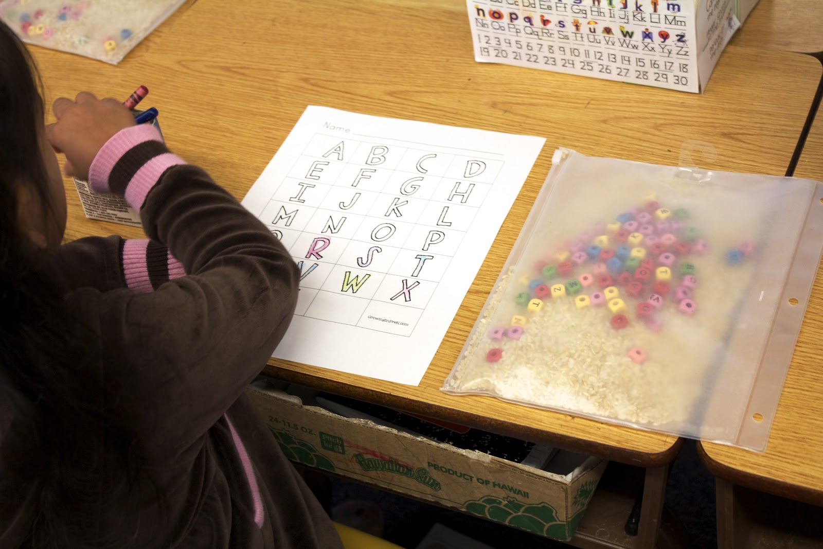 Mrs. Fullmer's Kinders: Daily Language Arts Centers