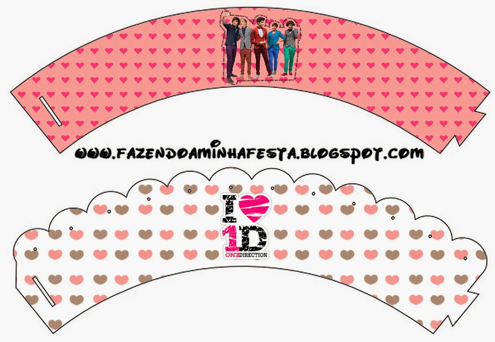 One Direction: Imprimibles para Fiestas Gratis. - Ideas y material ...