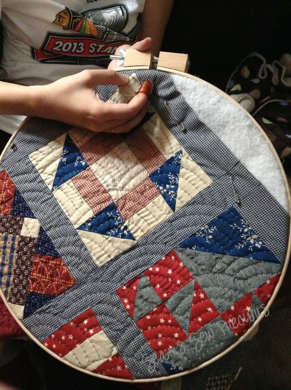 Seams Sew Precious: Dad's Civil War Quilt
