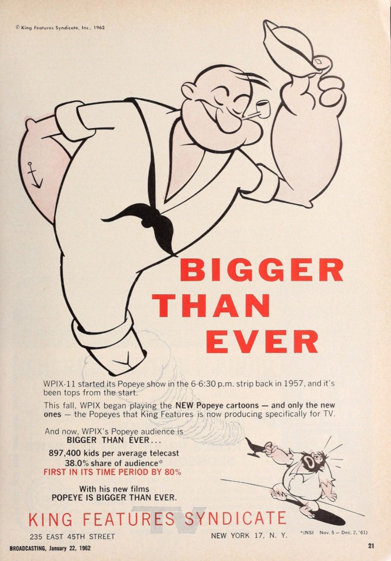 BOOKSTEVE'S LIBRARY: 1960s TV Cartoon Trade Ads