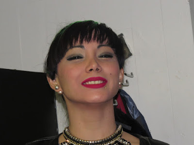 somoselespectador: DAYAMI LA MUSA DESDE LOS CAMERINOS