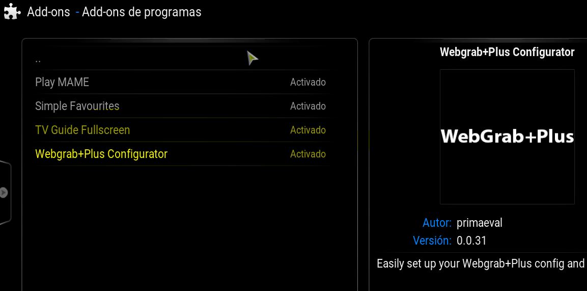 Tu GUIA de TV en KODI con TV GUIDE Fullscreen + Webgrab+Plus - [ 1ª PARTE ] - PLUGINSXBMC