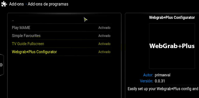 Tu GUIA de TV en KODI con TV GUIDE Fullscreen + Webgrab+Plus - [ 1ª ...