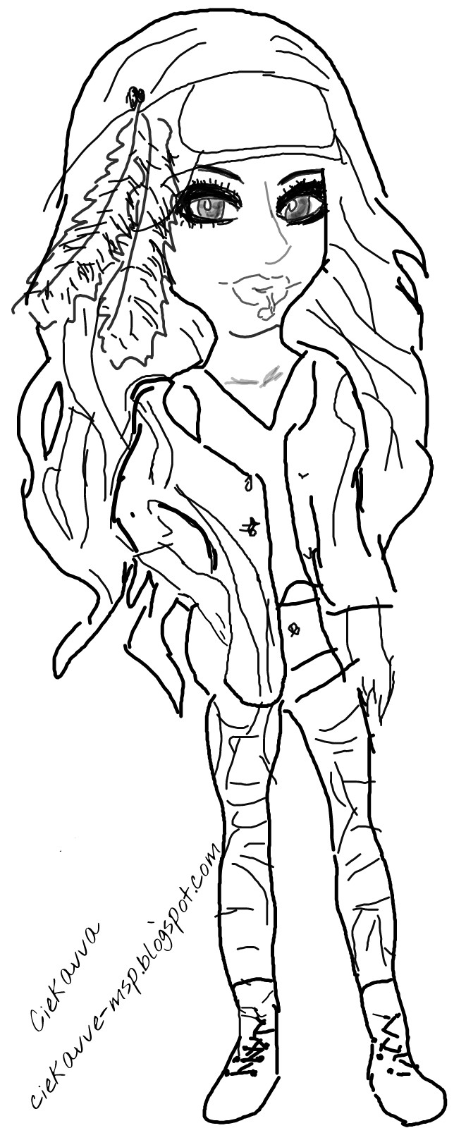 #1 MSP Outlines - nowa seria! ~ MovieStarPlanet