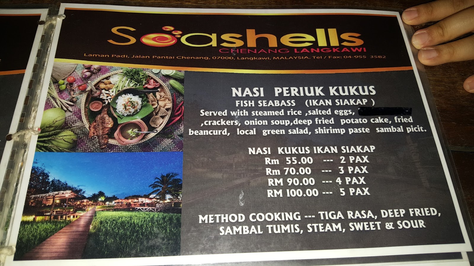 Restoran Laman Padi Menu