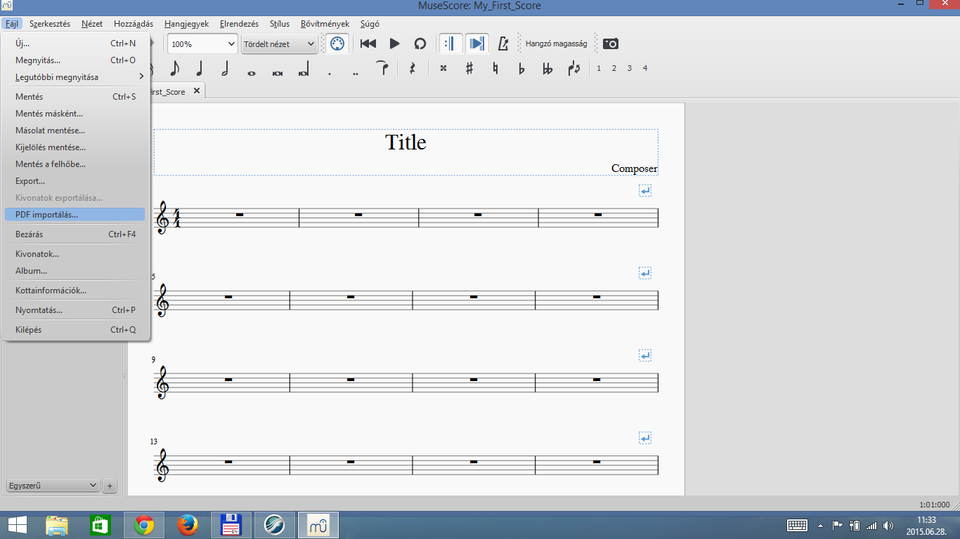Digitális tanulás: PDF-ből digitális kotta