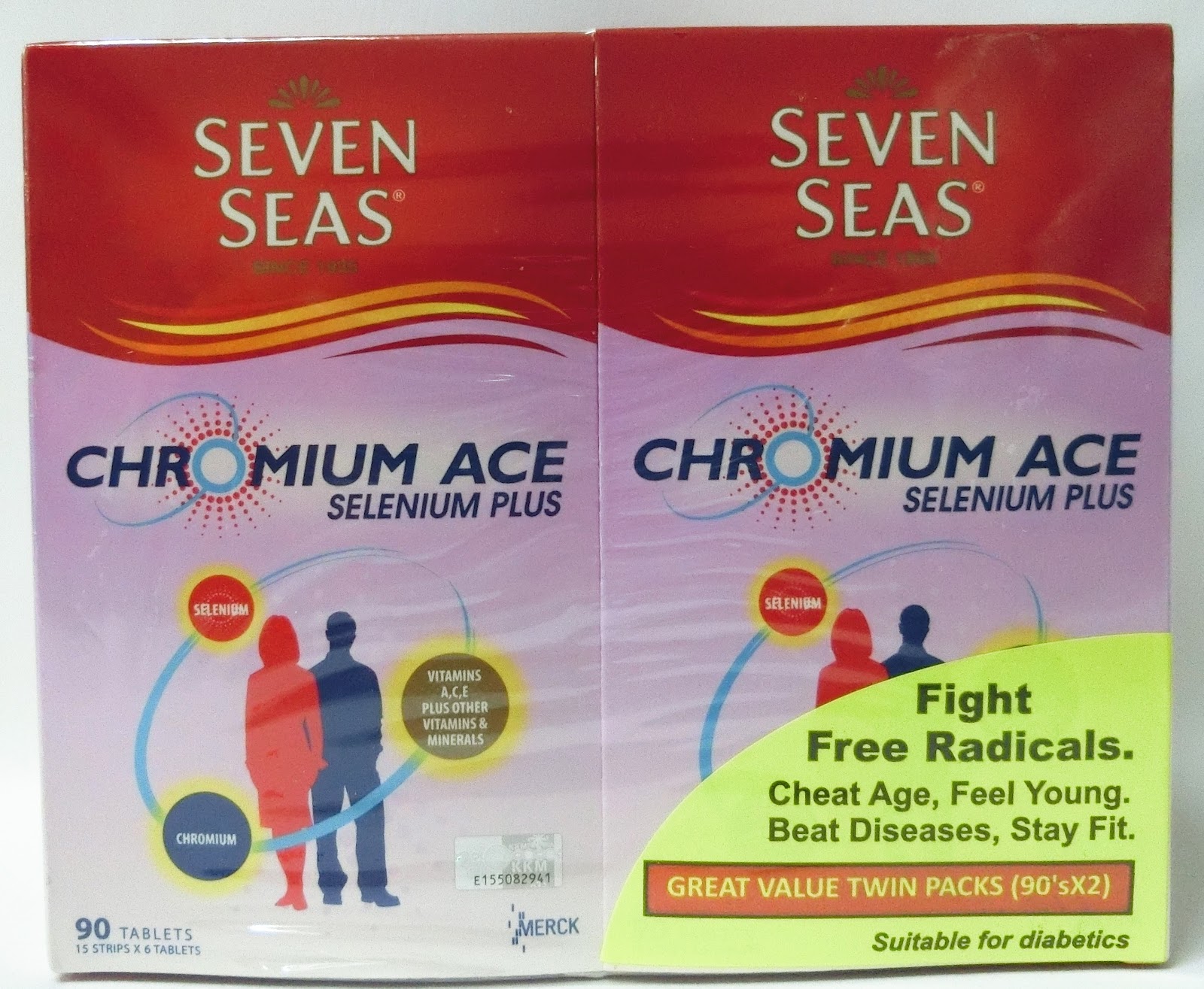 2X90’s SevenSeas Chromium Ace Selenium Plus - Pharmacy otc: SEVENSEAS ...
