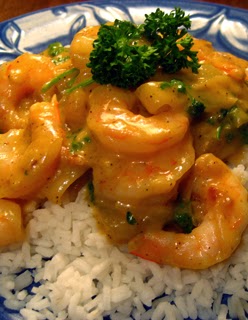 Homemade Recipes: Curried Prawns Recipe