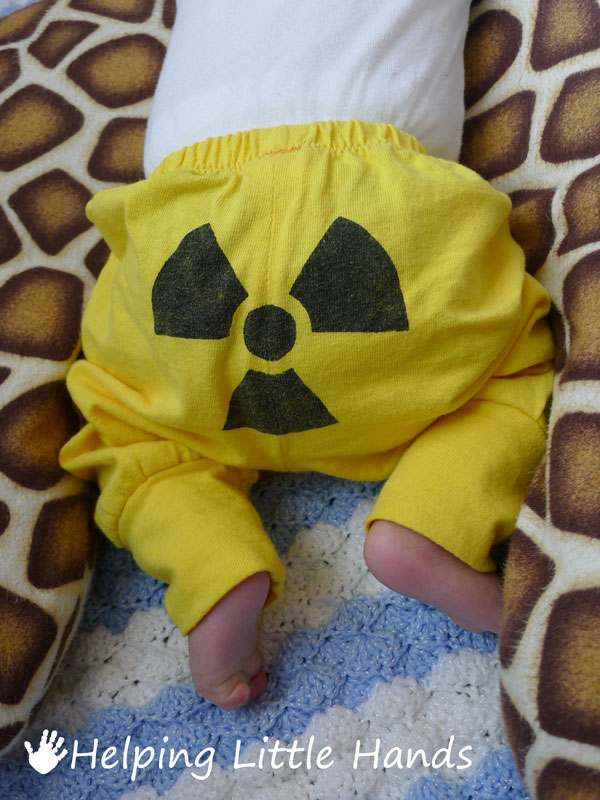 Pieces by Polly: Nuclear Physicist - Radioactive Baby Nerdy Outfit