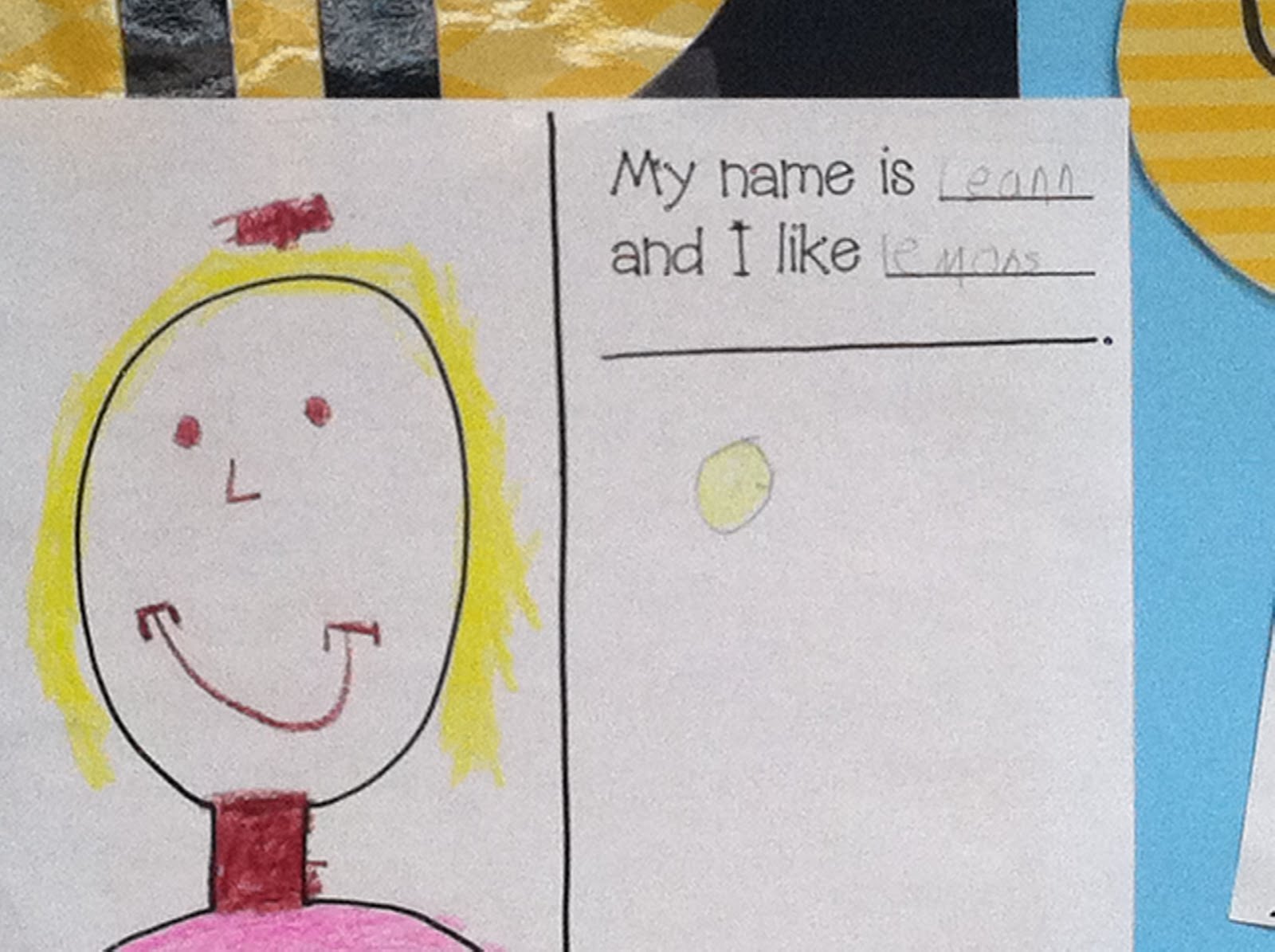 Life in First Grade: A My Name is Alice....Template Freebie!