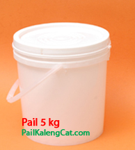 Pail Kaleng Cat ~ Jerigen Toples Pail & botol Minyak Retail dan Industri