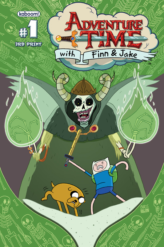 Angry Koala Gear (Vintage): Adventure Time #1 Off to 3rd Printing!!