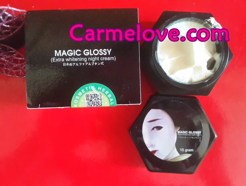 Magic Glossy Extra Whitening Night Cream | Grosir Kosmetik Murah ...
