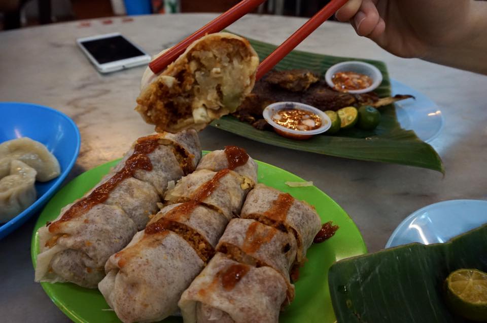 Bibi Popiah & Mee Poh Ikan Bakar: Bibi Pobiah
