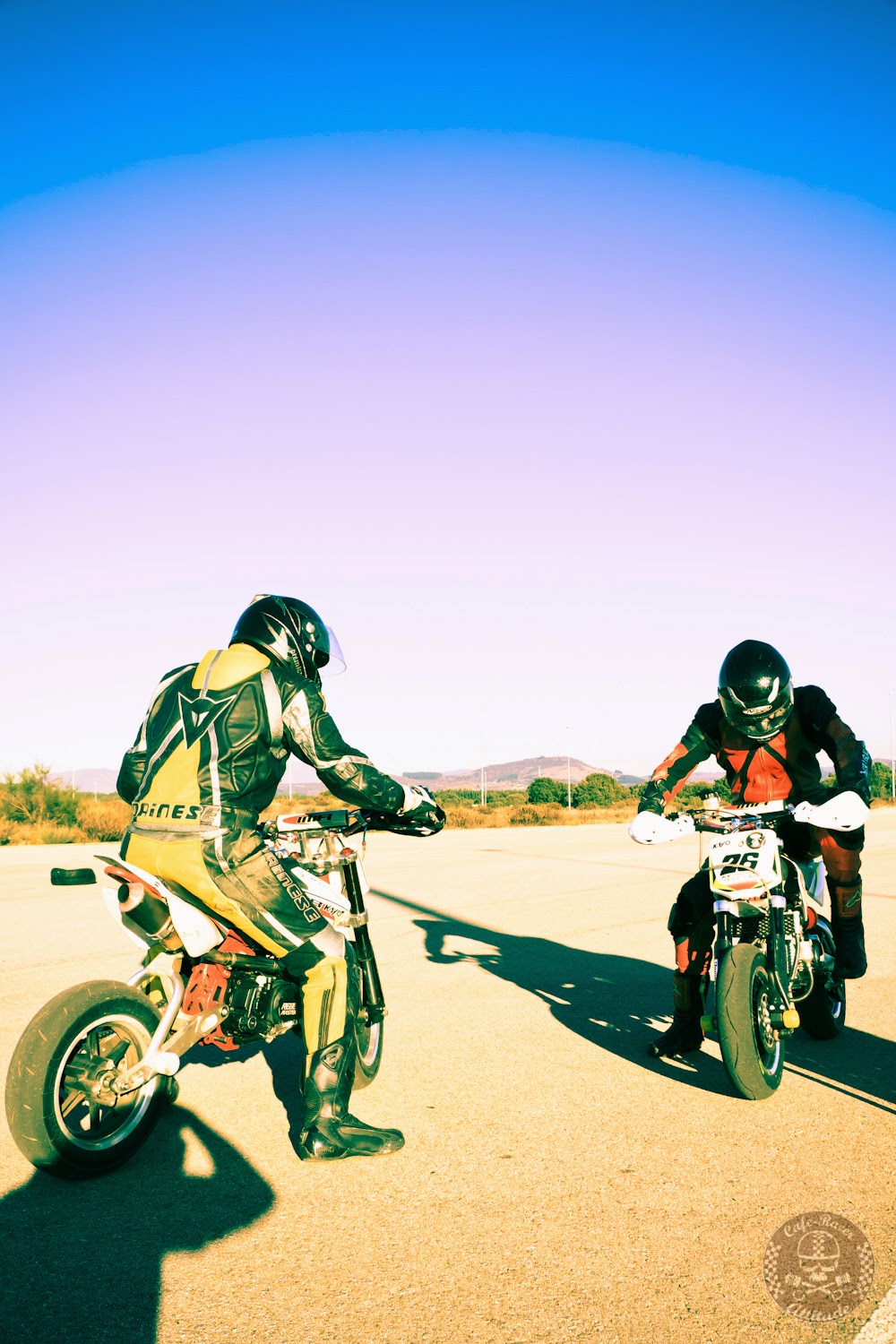 Cafe Racer Attitude: Pit Bike Afternoon