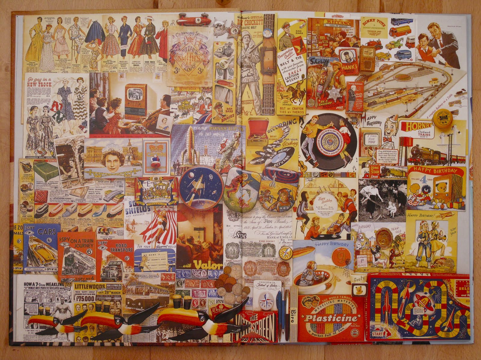 Emma Hill: The 1950's Scrapbook.