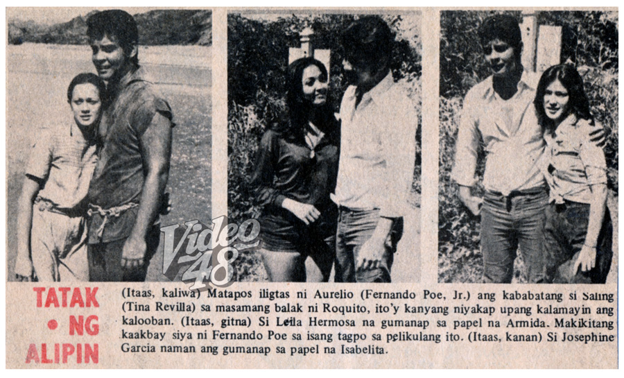 FPJ: FERNANDO POE, JR., TINA REVILLA, LEILA HERMOSA, JOSEPHINE GARCIA ...