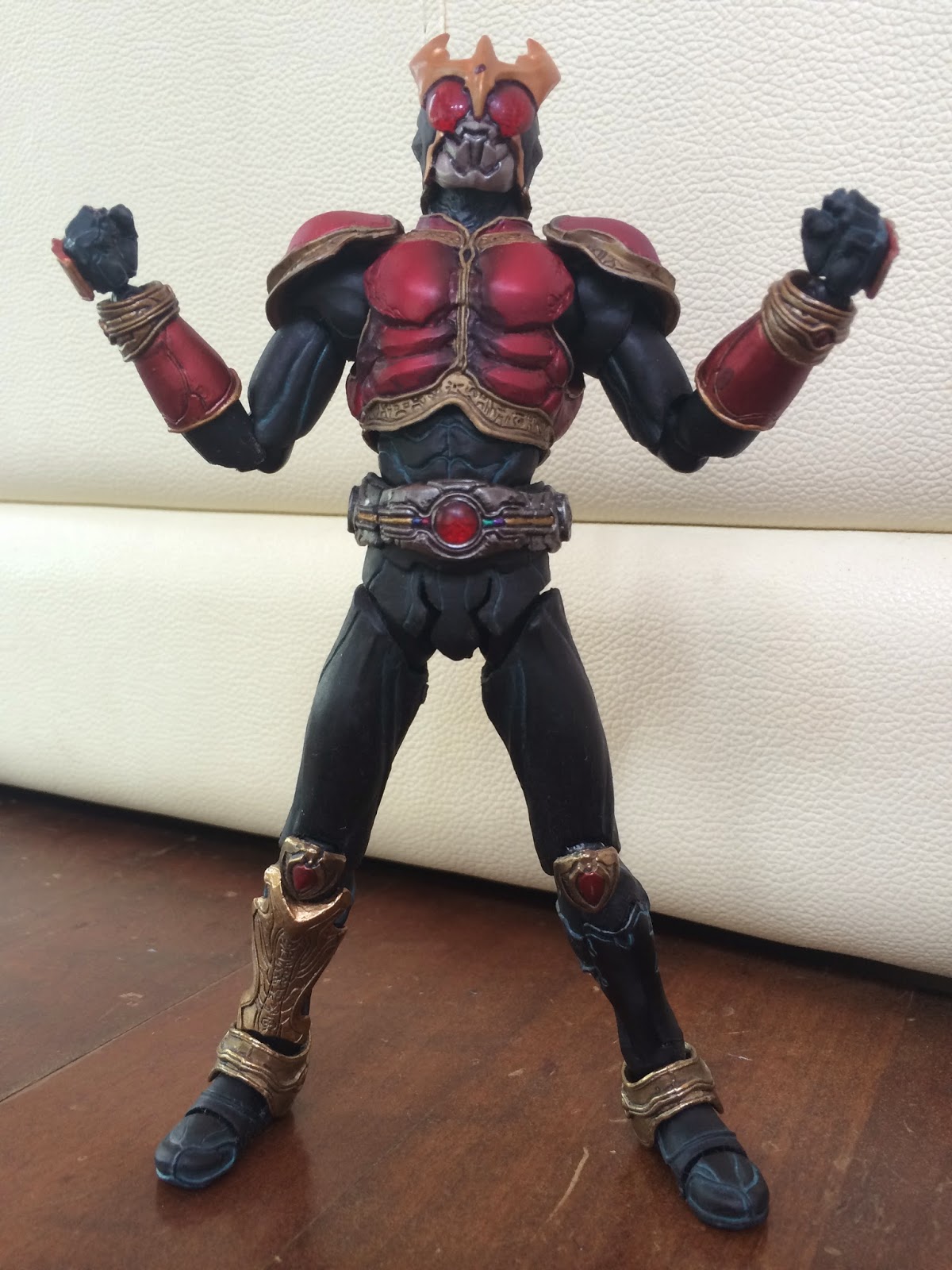 Kamen Rider World: Tutorial Custom SIC Kuuga Rising Mighty Form