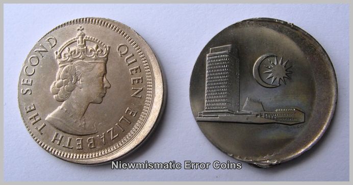 MALAYSIA OFF CENTER STRIKE ERRORS | Error coins