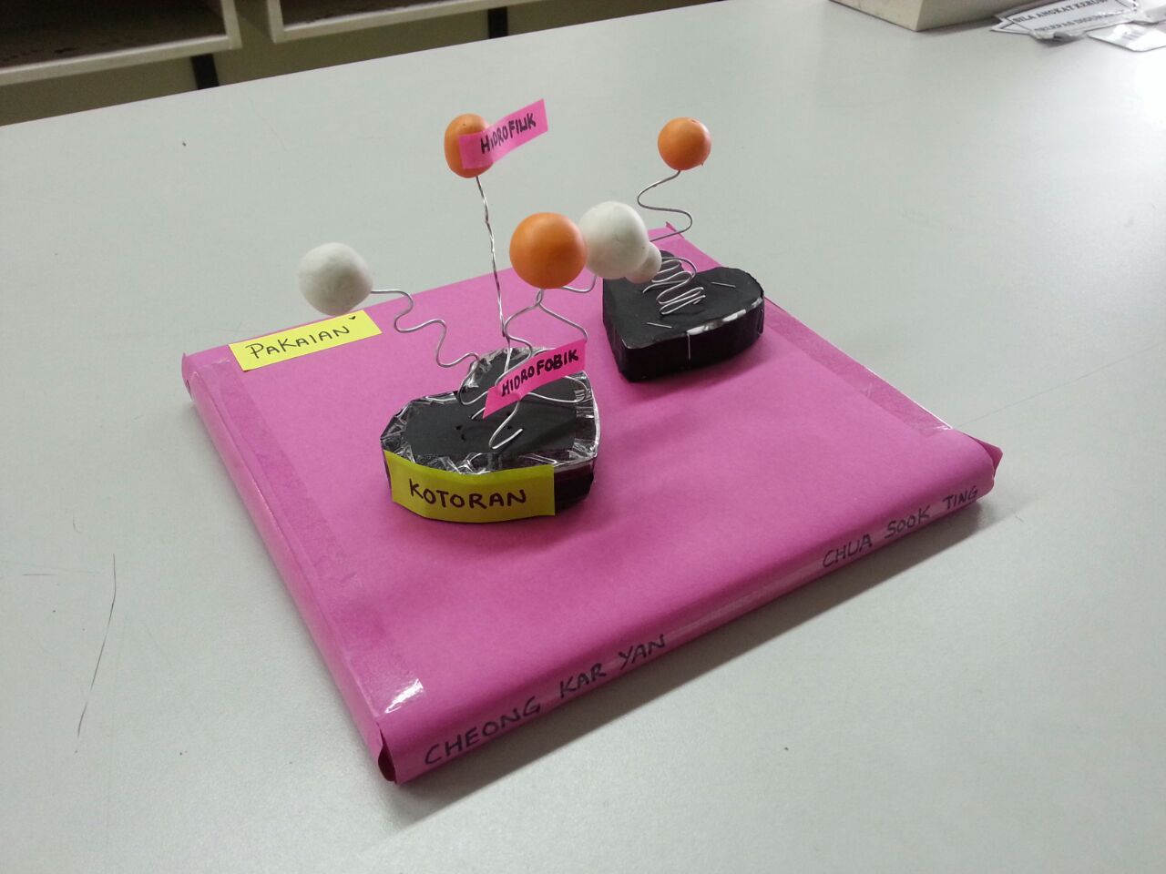 All About Science Cikgu Diana: Contoh Model Sabun Rekaan Para Pelajar