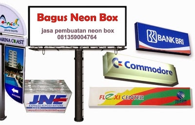 Neon Box Huruf Timbul NEON BOX WONOGIRI