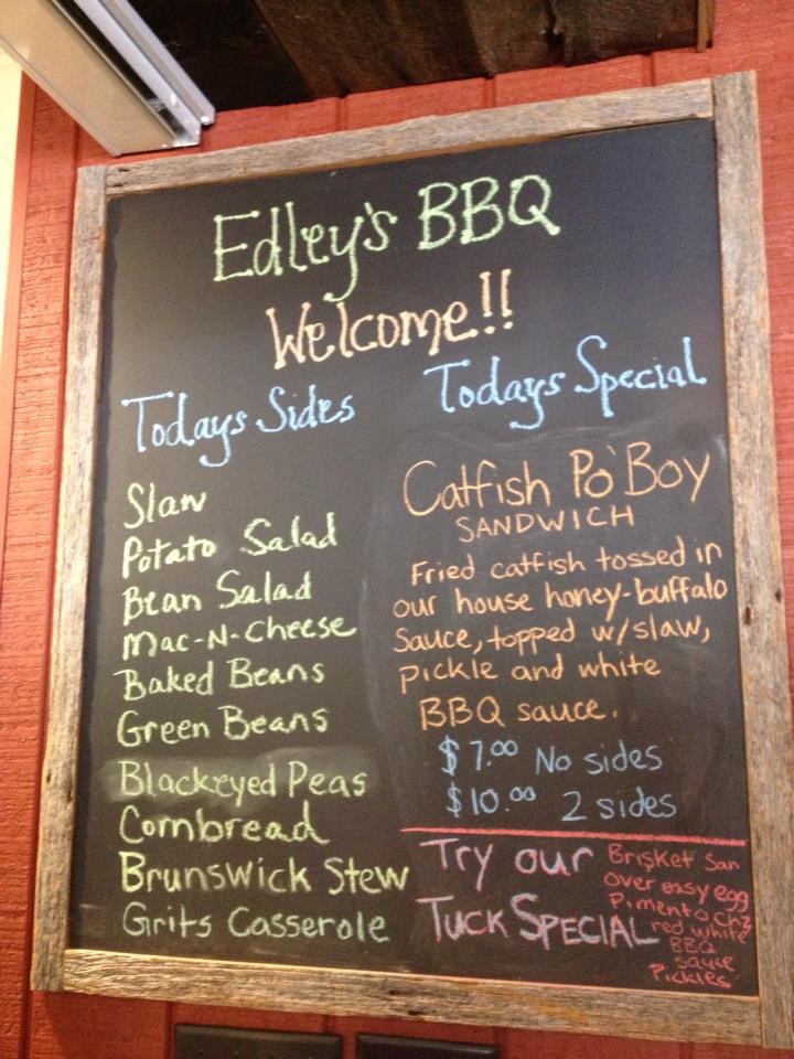 .: Edley's BBQ.