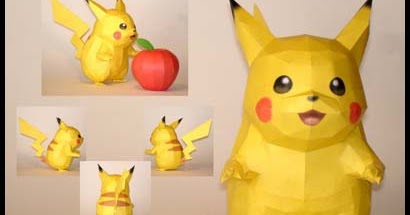 PaperPokés - Pokémon Papercraft: PIKACHU