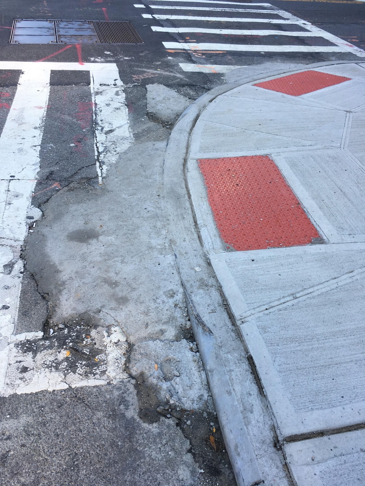 EV Grieve: [Updated] Curb your enthusiasm: Sidewalk work prompts questions