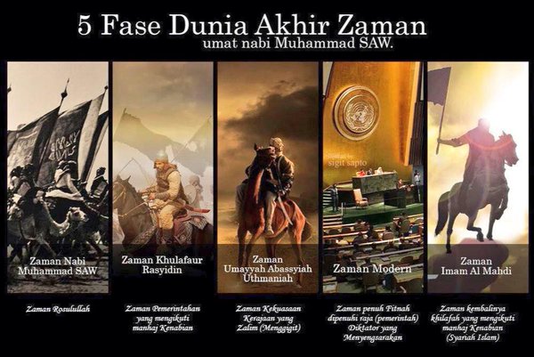 5 FASA UMAT NABI MUHAMMAD SEBELUM MENJELANG KIAMAT,KITA DI FASA MANA ...