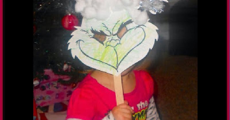 Dollar Store Crafter: Grinch Mask ~ Kid's Crafts