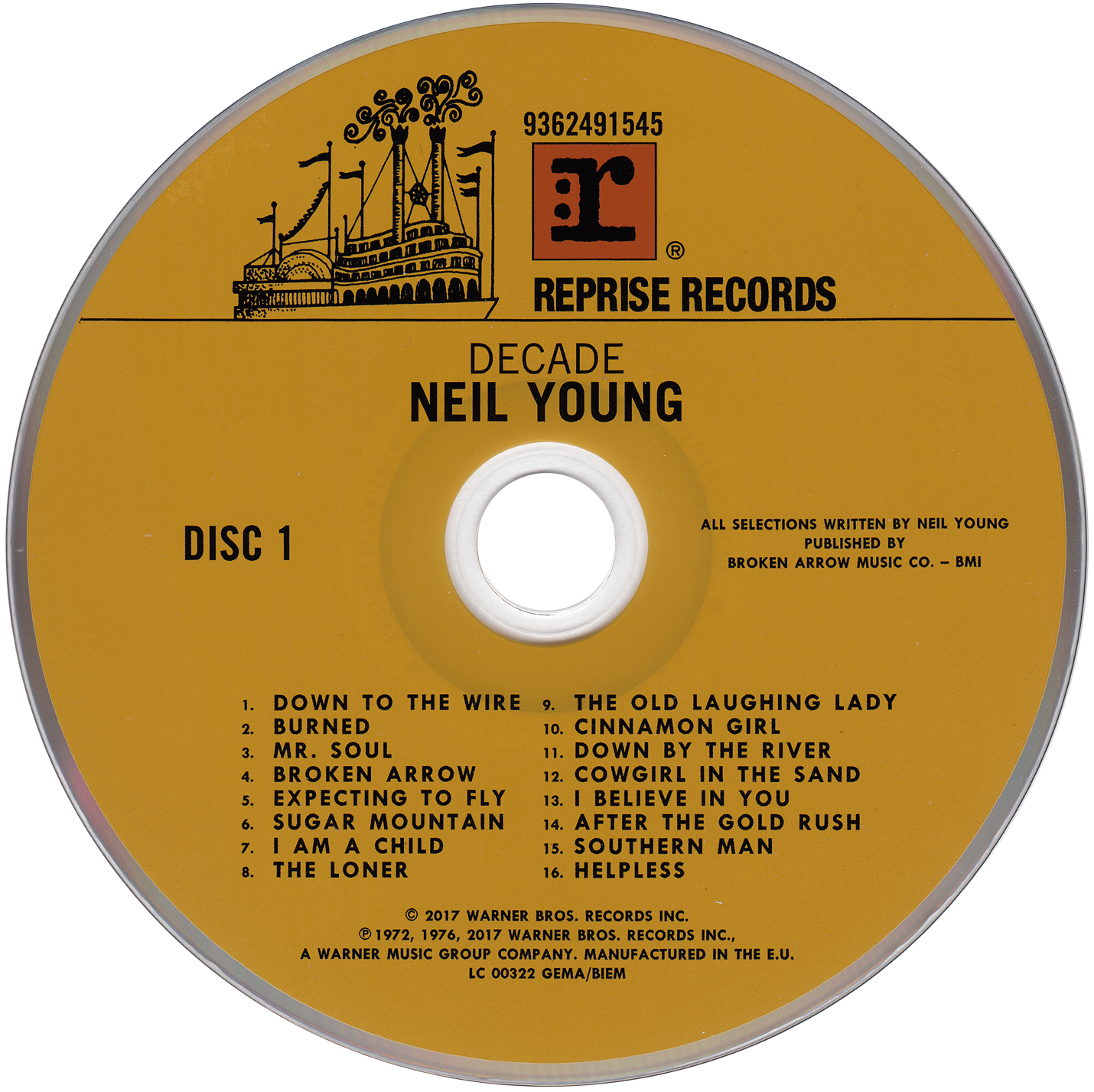1977 Decade - Neil Young - Rockronología