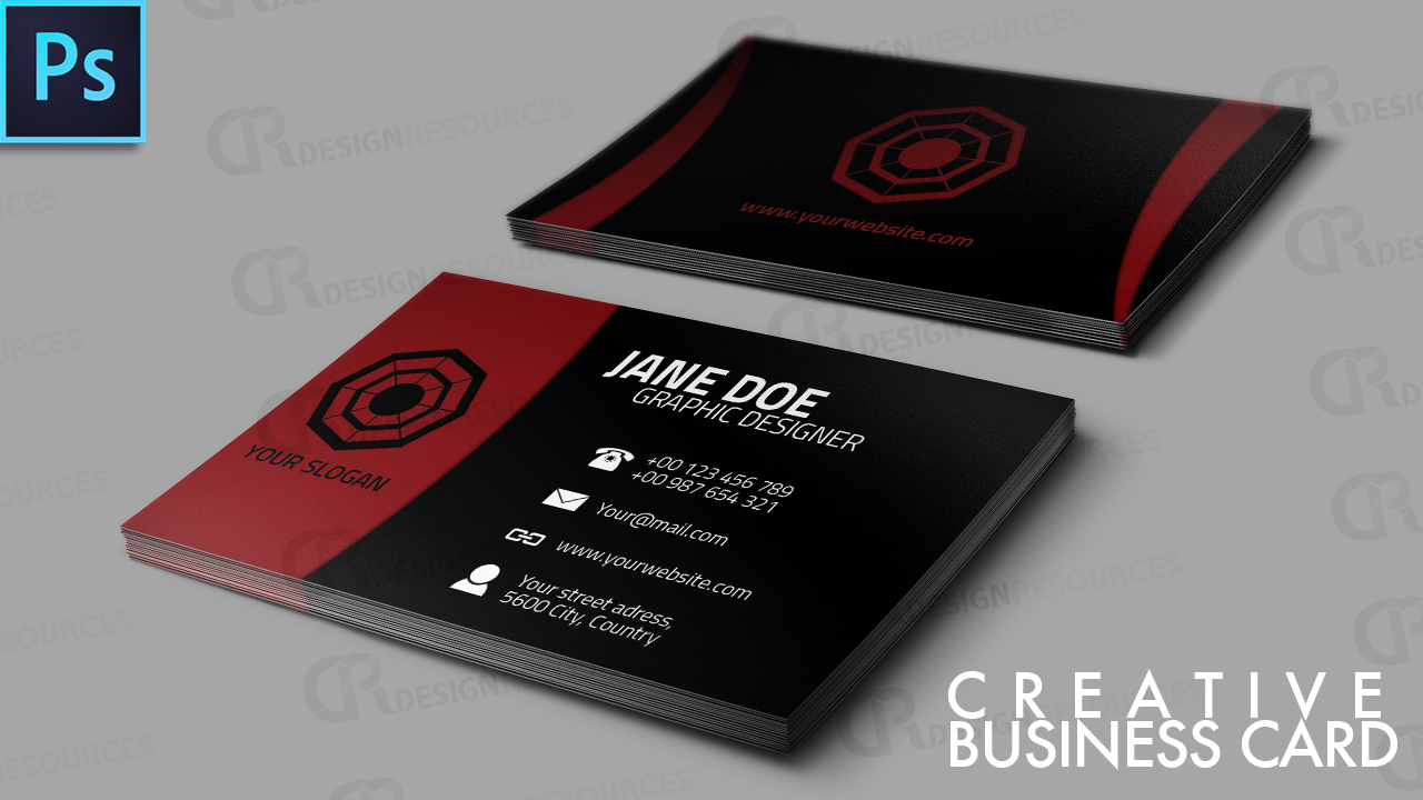 Awesome Creative Business Card - Photoshop Tutorial | rada