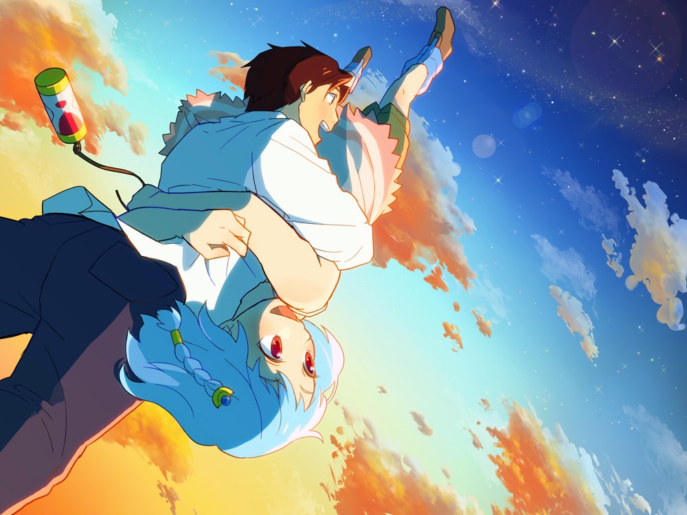 Shikarin's Anime Blog: "Patema Inverted " Two Worlds Collide