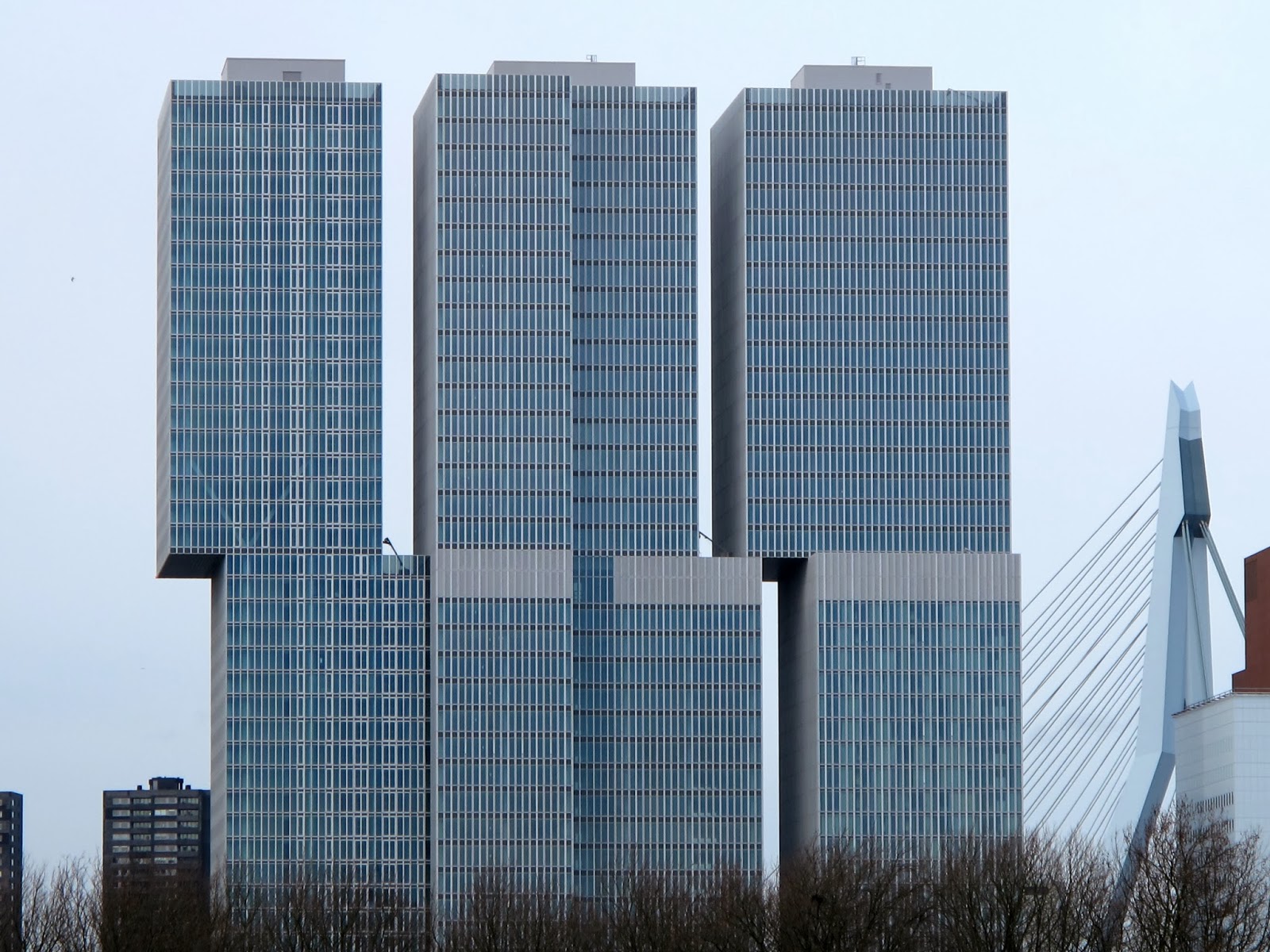 pien's fotoblog: Rotterdam, De Rotterdam van architect Rem Koolhaas
