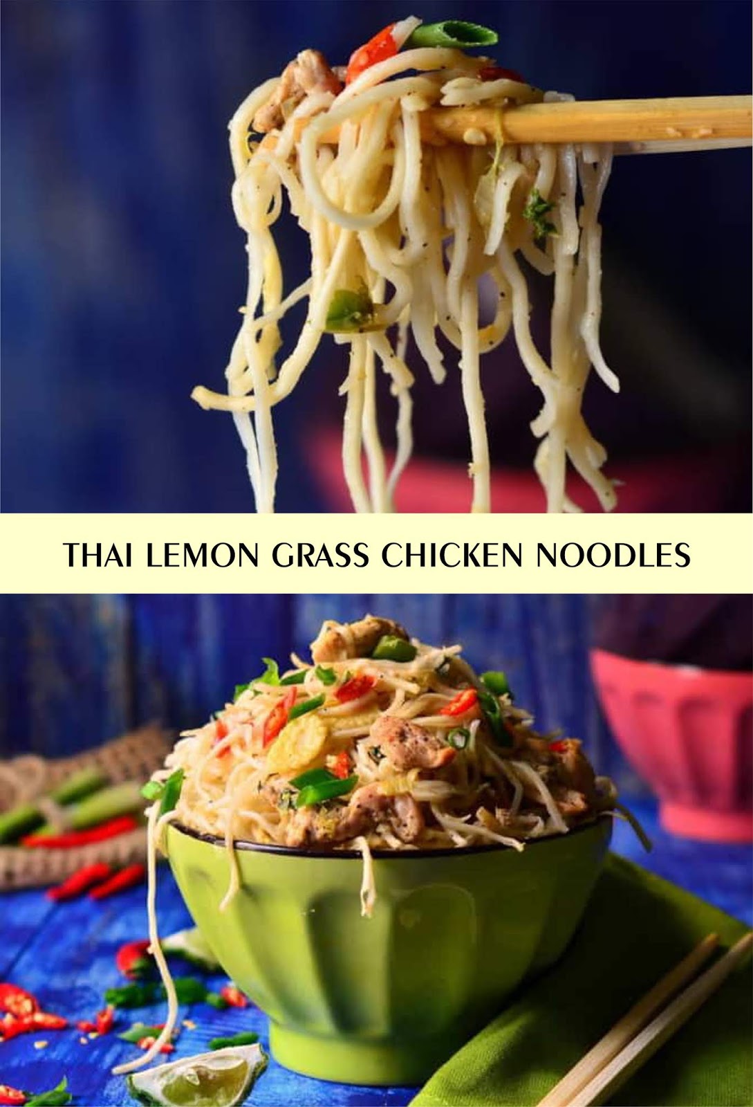 THAI LEMON GRASS CHICKEN NOODLES | EAT