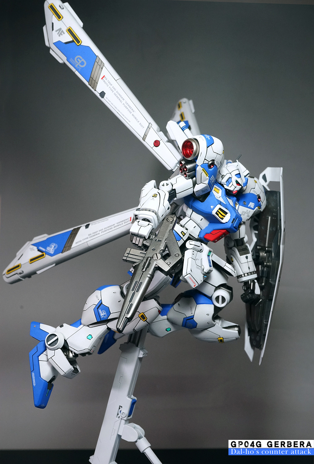 Gundam Family: RE/100 Gundam GP04 Gerbera Custom Build