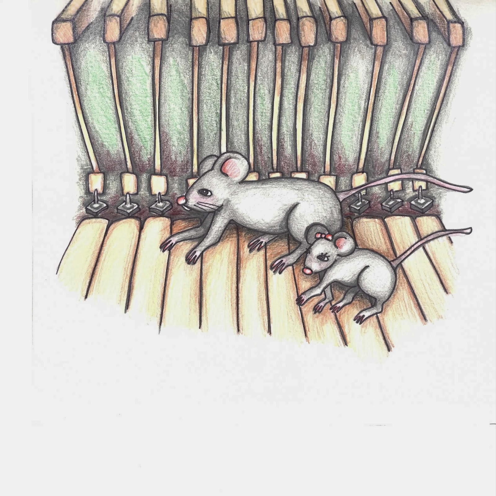 greenstarling * sara : The Mice in the Piano