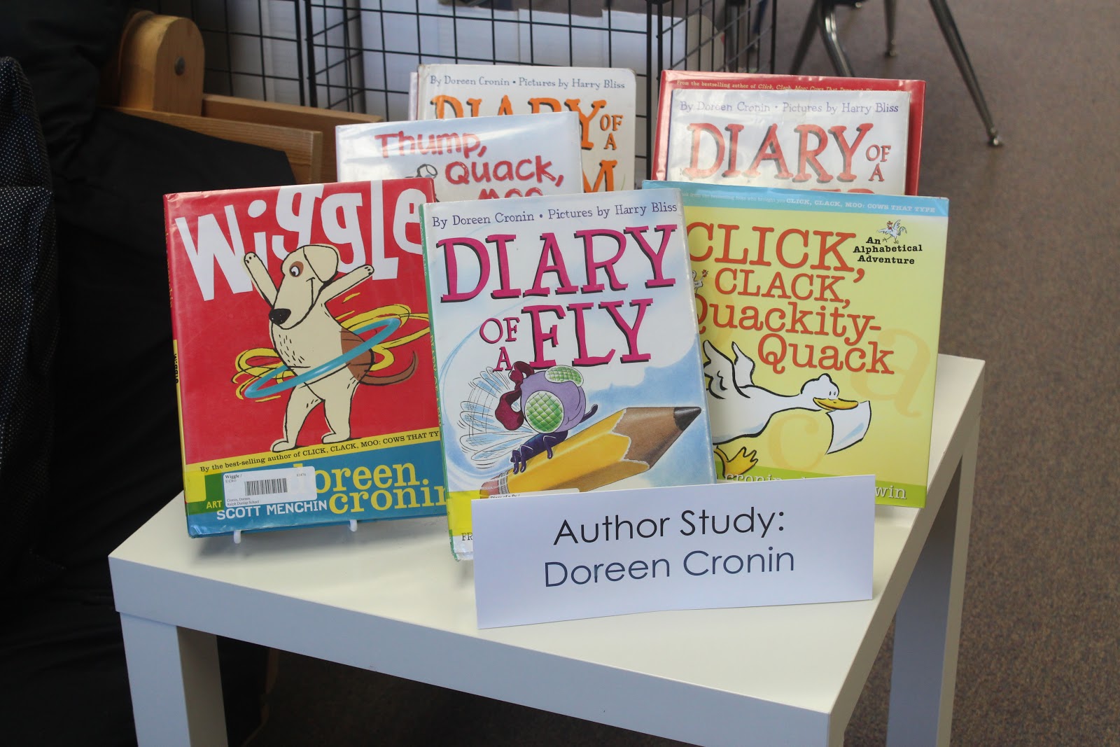 A View Into My Classroom: Author Study: Doreen Cronin