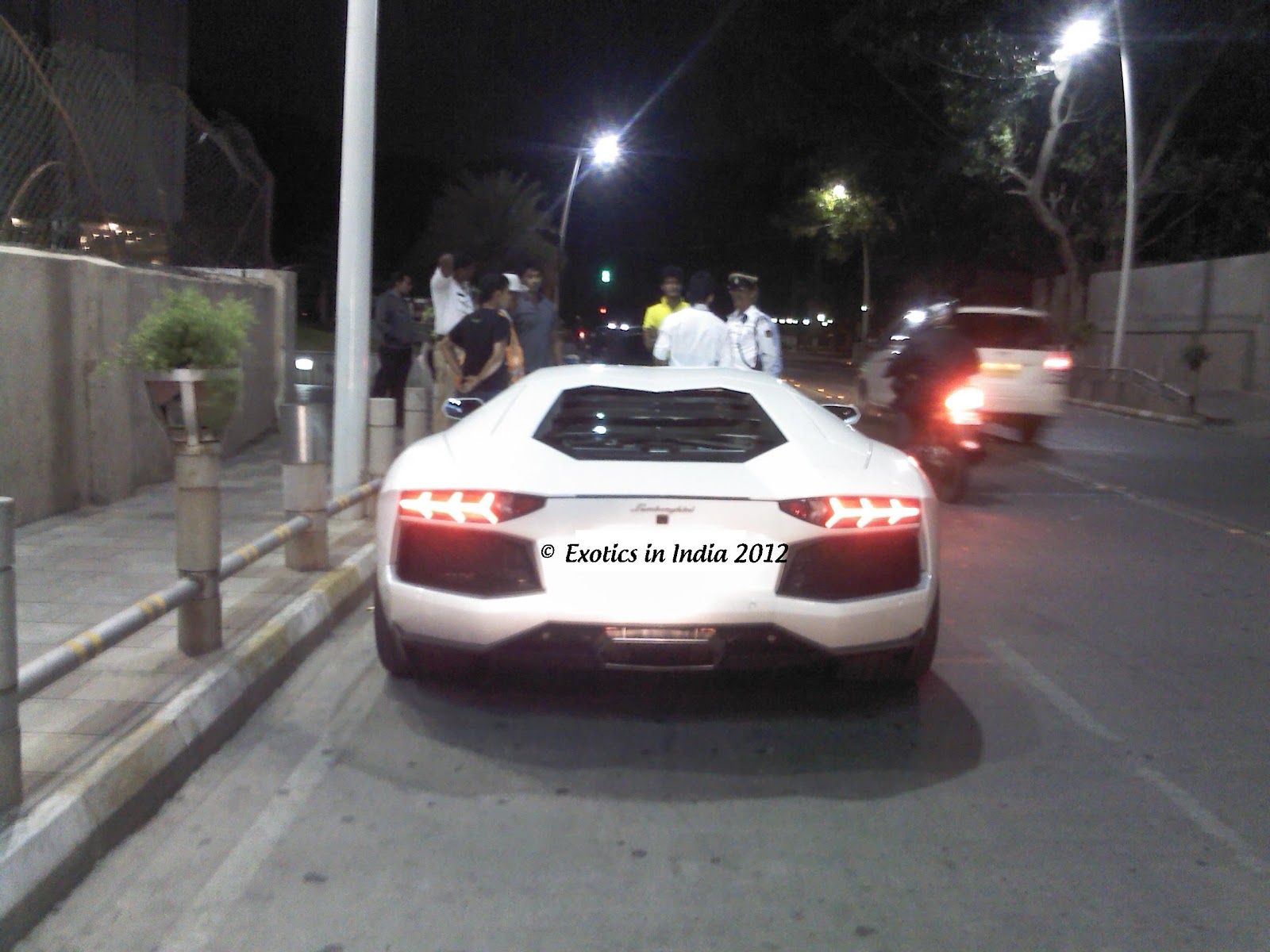 Exotics In India: Spotted the bull god: Lamborghini Aventador LP700-4