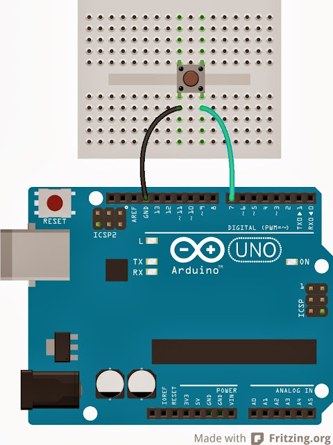 Daniele Alberti Arduino S Blog Utilizzare Le Resistenze Di Pull Up Interne Ad Arduino Con Un